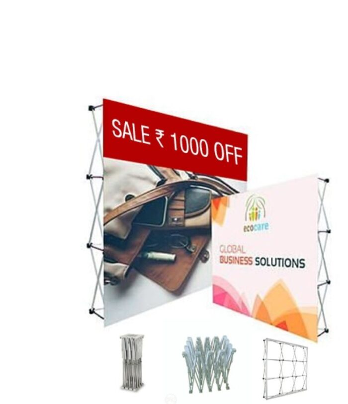 POP UP Backdrop Displays Stand (Fabric Magnetic) - AmazingPublicity